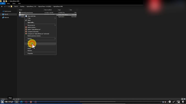 Tải Optical Flares v1.3.8 cho After Effects Win/Mac 2024